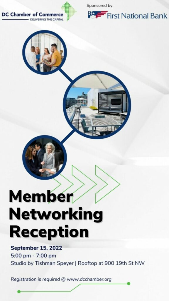 Member Networking Reception – DC Chamber of Commerce